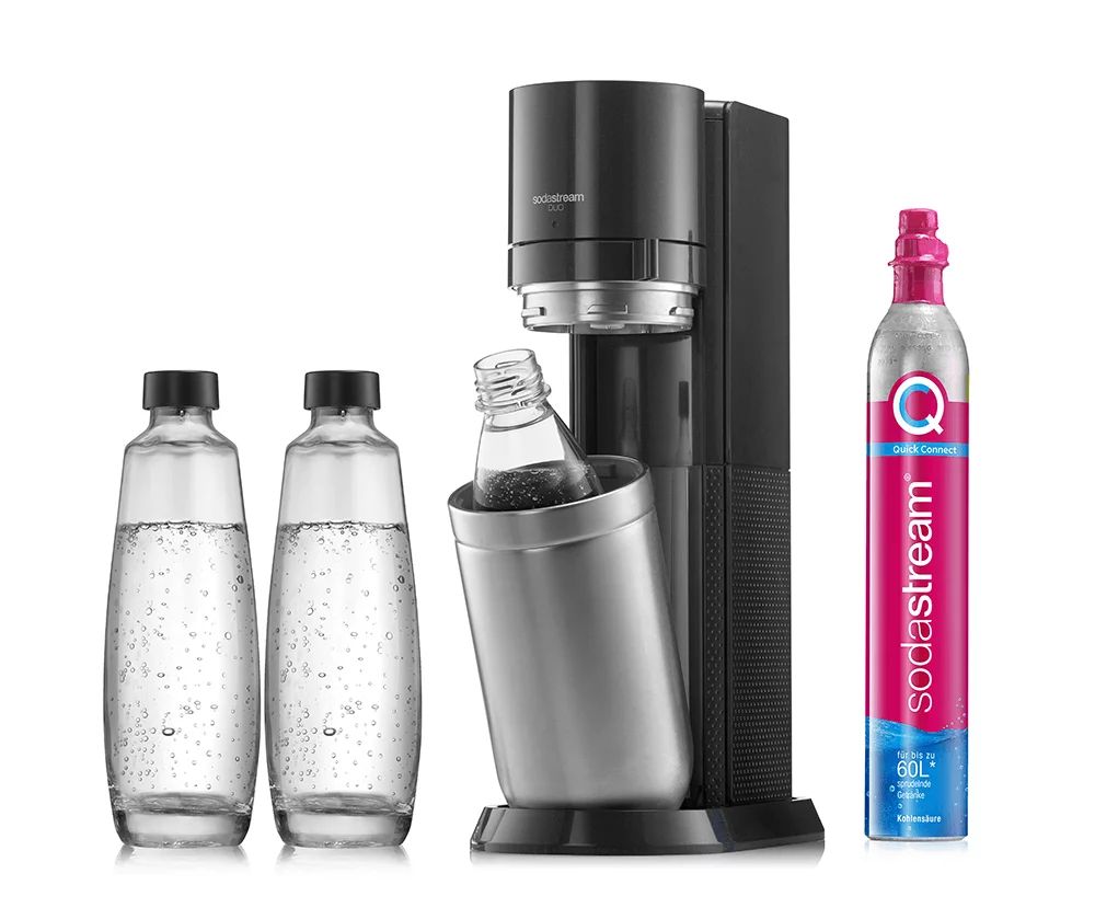 SodaStream Duo titan Vorteilspack | 1016813490|Trinkwassersprudl…